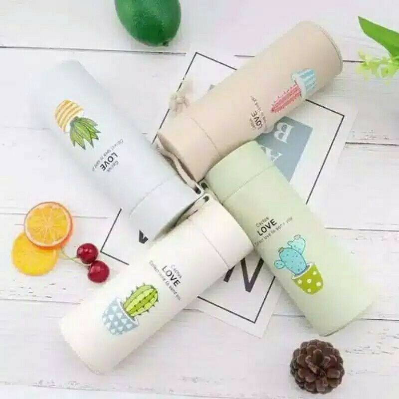 Jual SHENARSHOP BOTOL VIRAL KAKTUS TERMOS KAKTUS 400ML | Shopee Indonesia