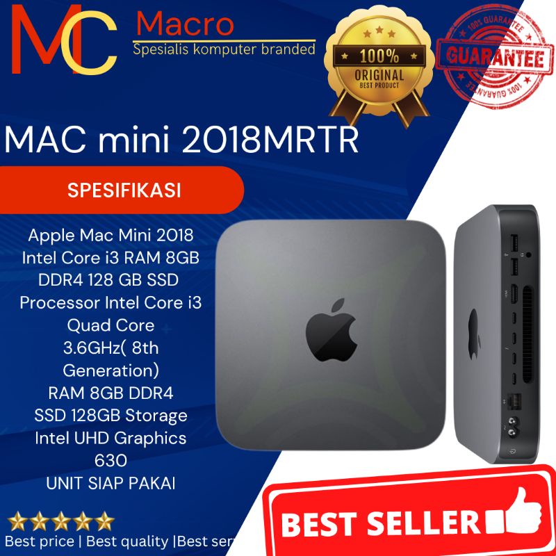Jual M AAC Mini 2018 MRTR2 QUADCORE i3 SSD128GB | Shopee Indonesia