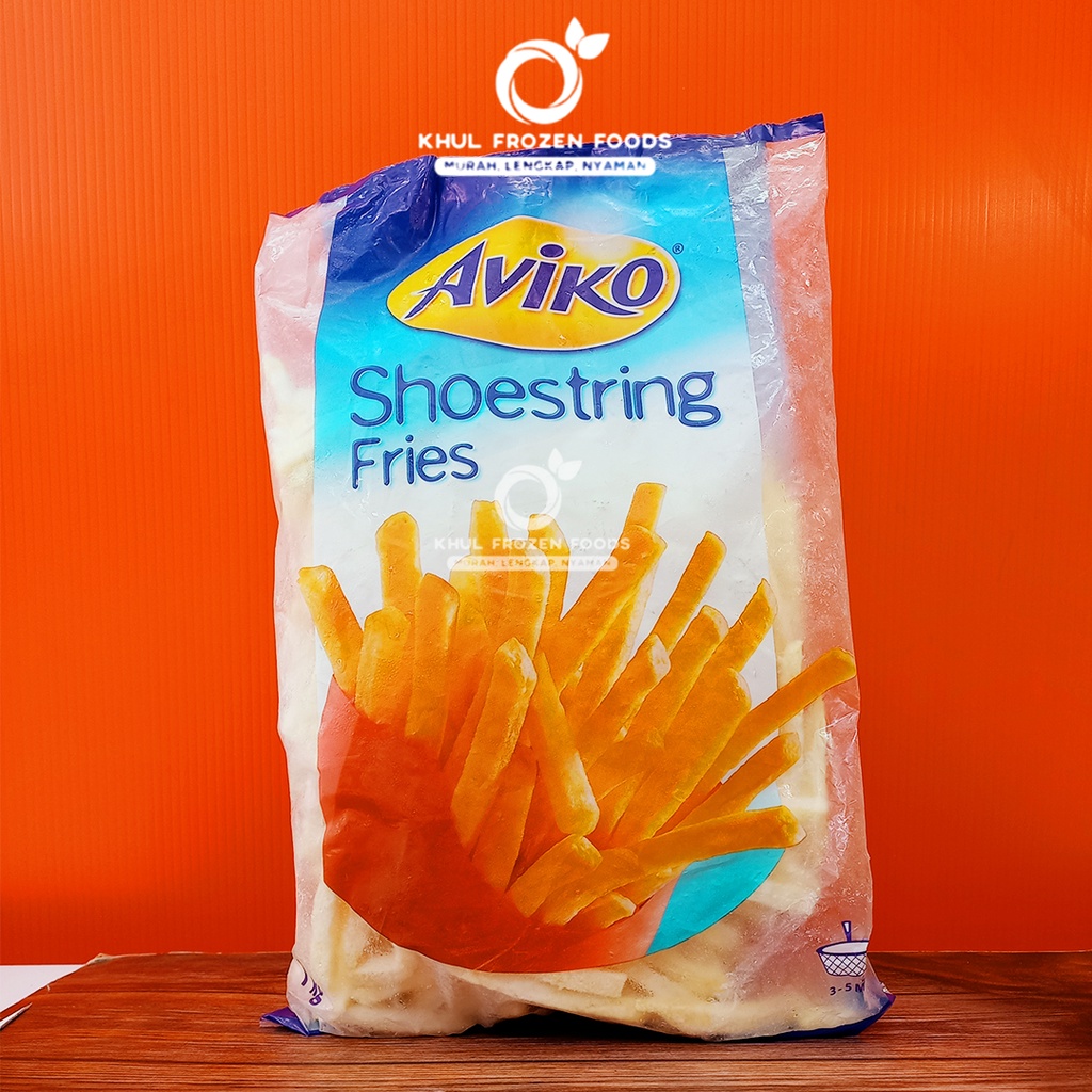 Jual Kentang Goreng Aviko Shoestring Kemasan 1Kg - 7mm | Shopee Indonesia