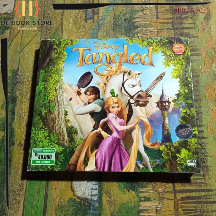 Jual ORIGINAL - VCD Disney tangled | Shopee Indonesia