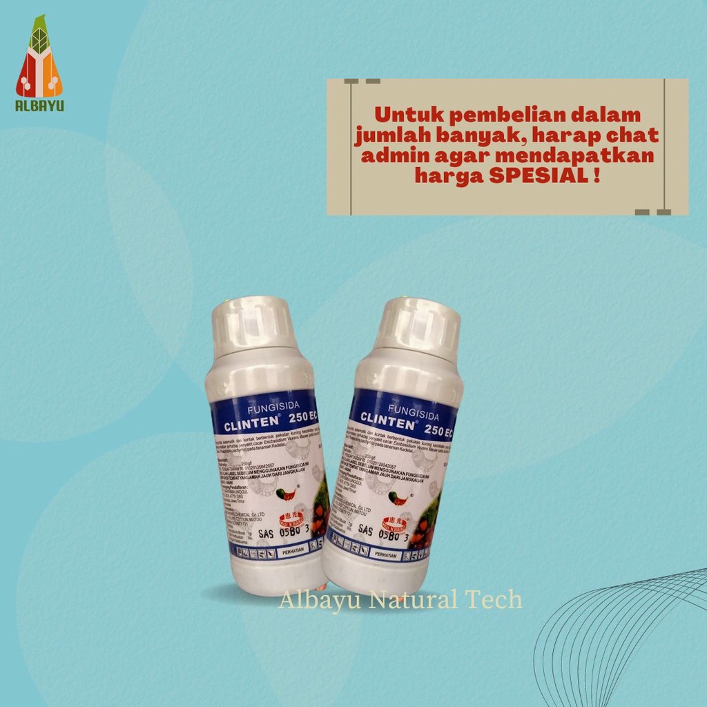 Jual Fungisida Clinten 250 EC-Obat Fungisida Obat Hama Pembasmi Hama ...