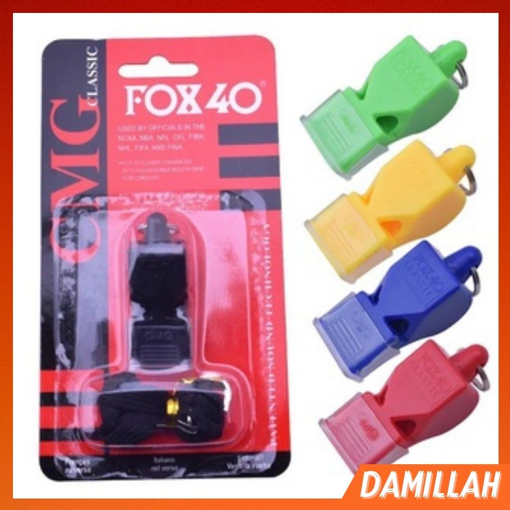Jual Peluit Classic Whistle Peluit Fox 40 Pluit Wasit Parkir Pramuka ...