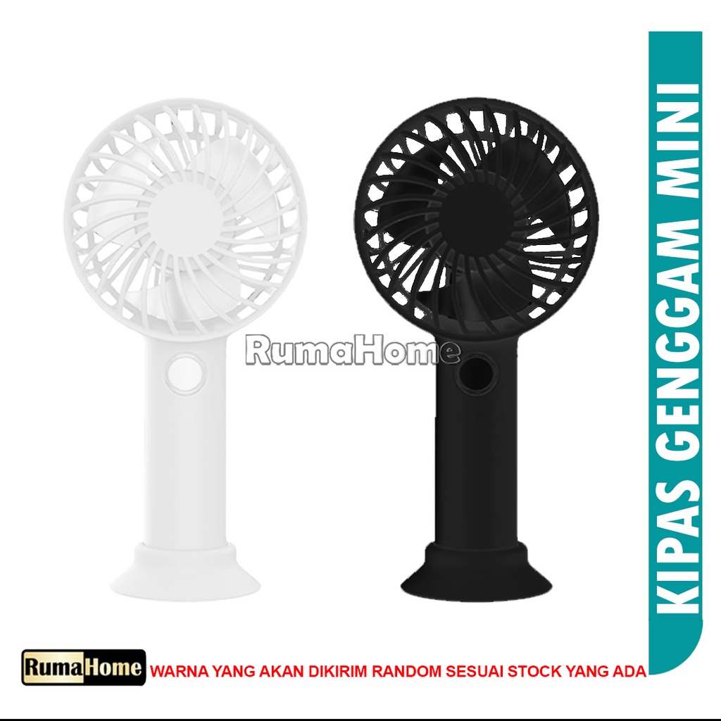Jual kipas angin portable mini standing hp original impor plastik ...