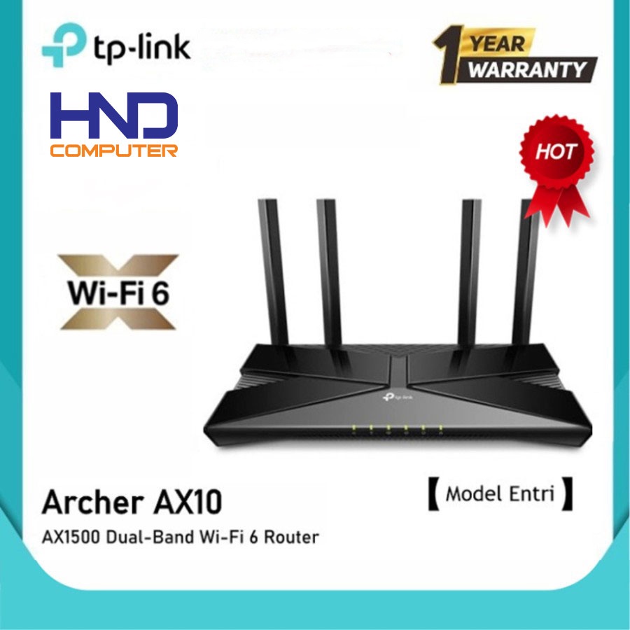 Jual TP-LINK Archer AX10 AX1500 Wi-Fi 6 Router | Shopee Indonesia
