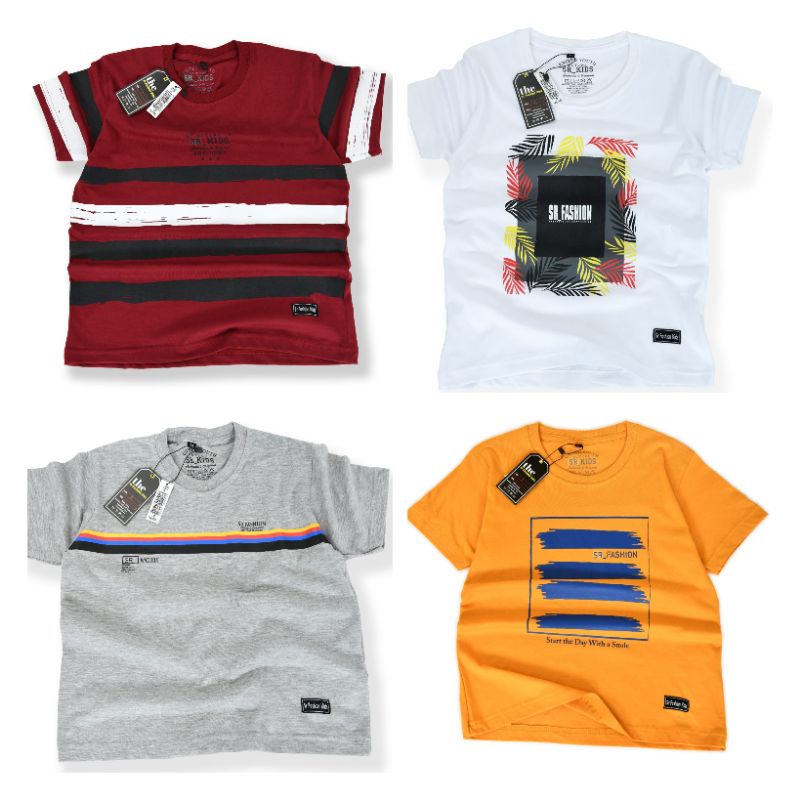 Jual SR kids baju kaos distro anak laki laki tanggung umur 9-14thn ...