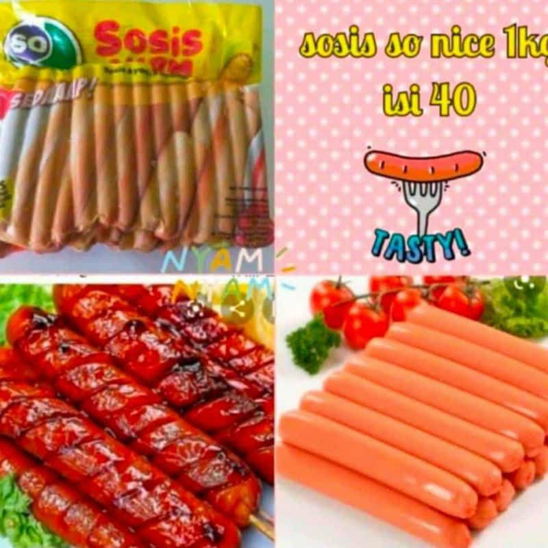 Jual So nice sosis 1kg | Shopee Indonesia