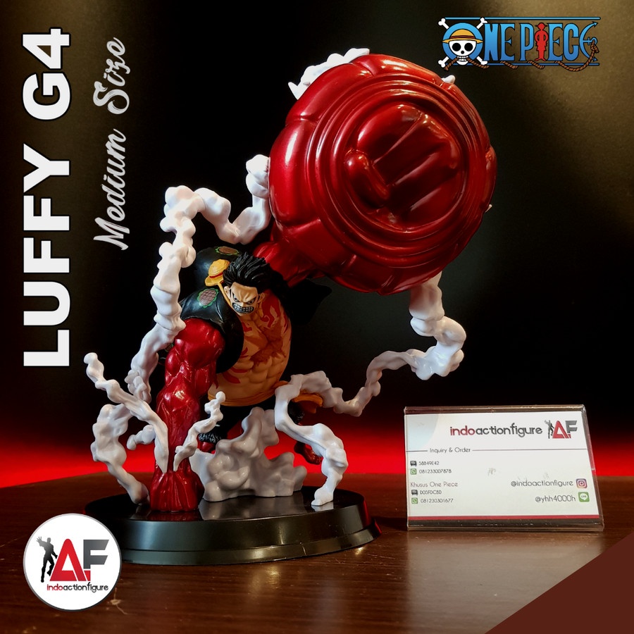 Jual Action Figure Statue One Piece Monkey Luffy Gear 4 G4 King Kong ...