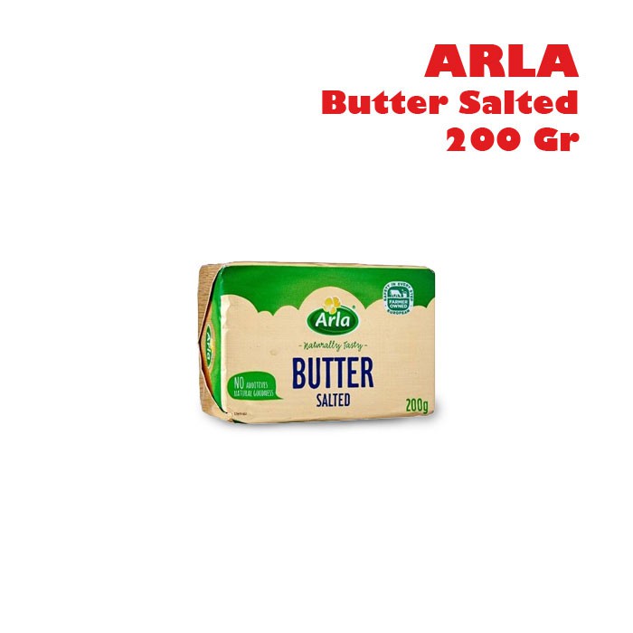 Jual ARLA Butter Salted NEW PRODUCT 200 Gr | Shopee Indonesia