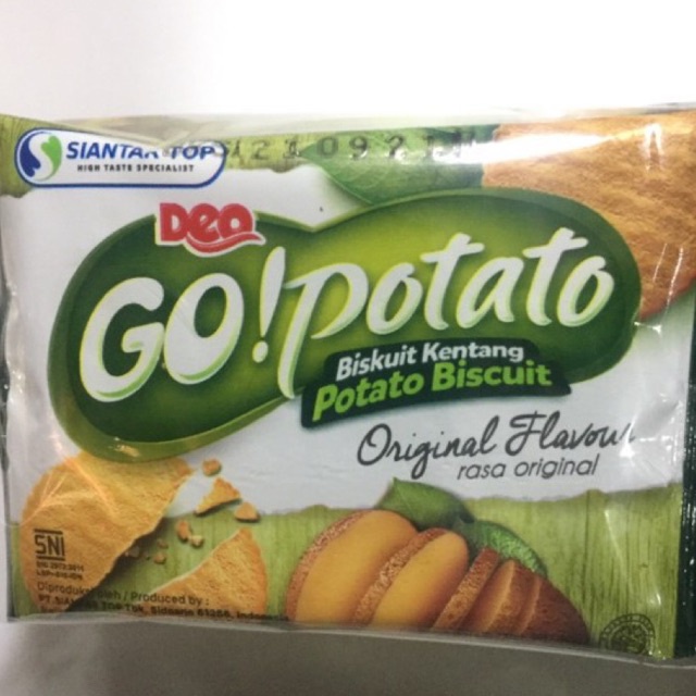 Jual BISKUIT DEO GO POTATO 20pcs | Shopee Indonesia