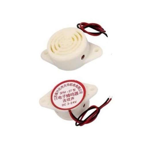 Jual SFM 27 Speaker Continuous Alarm Aktif DC 3-24V Decibel Sound Buzzer murah | Shopee Indonesia