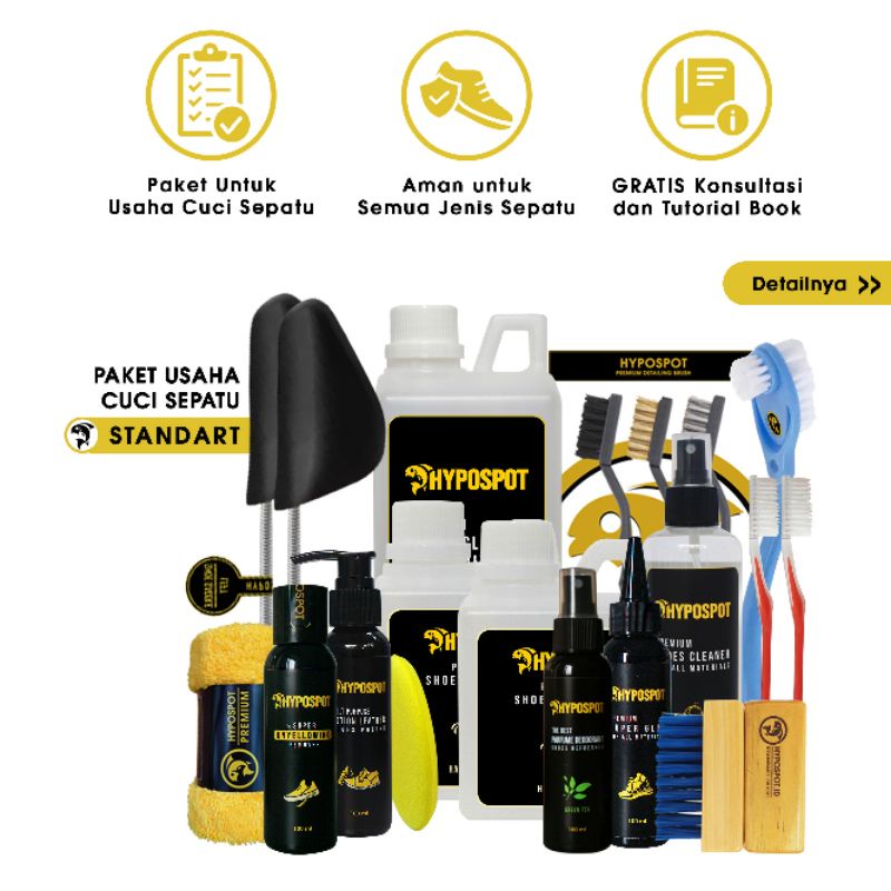 Jual Paket Usaha Standart Hypospot - Paket Laundry Sepatu - Sabun ... Jual Paket Usaha Standart Hypospot - Paket Laundry Sepatu - Sabun ...