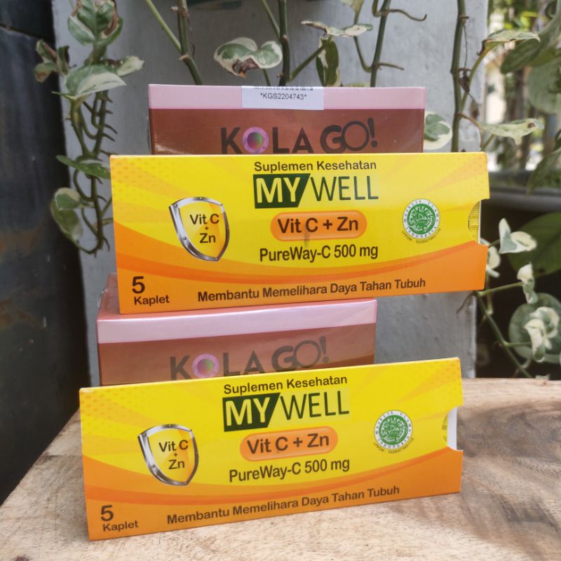 Jual [BONUS MY WELL VIT. C SETIAP PEMBELIAN 1BOX] Kola Go// Obat Nyeri ...
