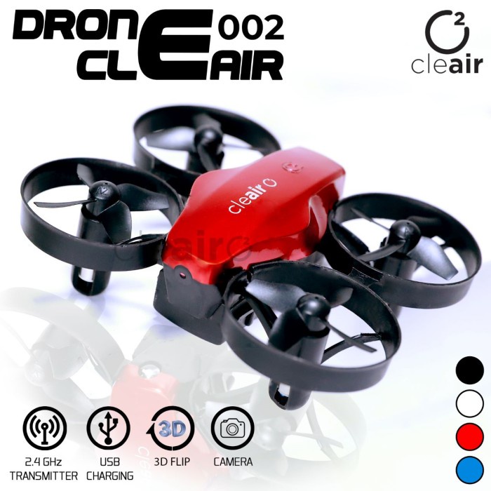 Jual CLEAIR O2 MINI WIFI DRONE KAMERA FPV LIVE STREAMING MINI RACING ...