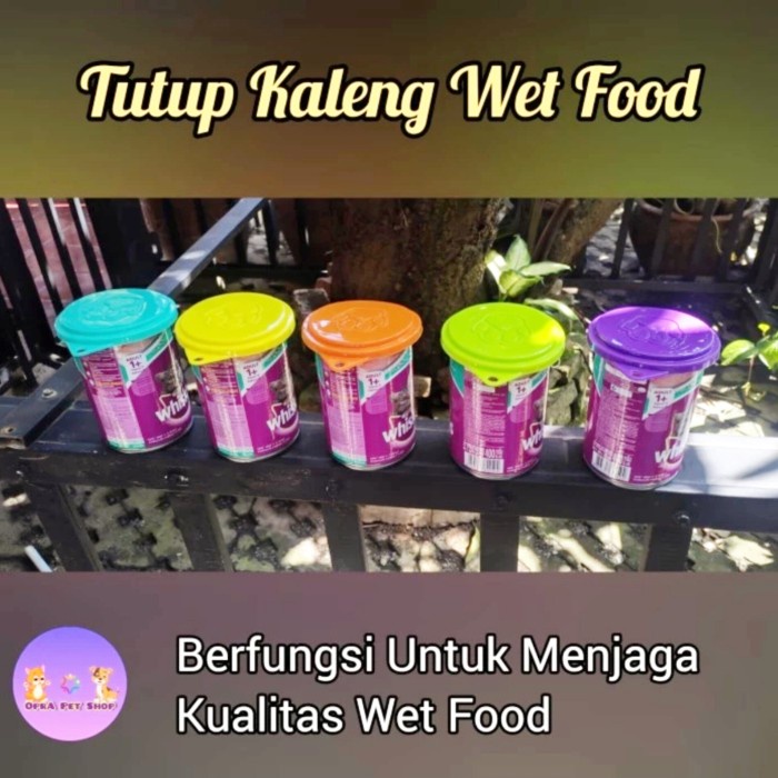 Jual [Dapur] Tutup Kaleng Wet Food Bahan Plastik [Pembuka Kaleng ...
