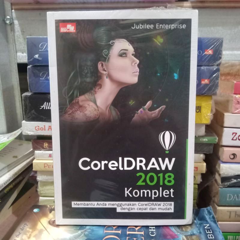 Jual Buku CorelDRAW 2018 Komplet - BUKU DESAIN GRAFIS KREATIF CREATIVE ...