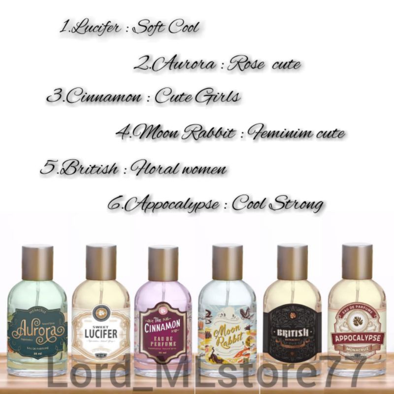 Jual BELI 1 DAPAT 2 - Monacruz Parfum Lucifer Original 35ml Eau De ...