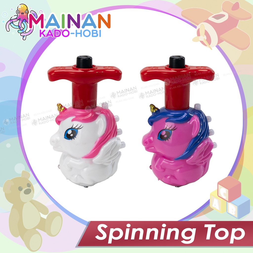 Jual MAINAN HADIAH ULANG TAHUN ANAK SPINNING TOYS GANGSING LED LAMPU ...