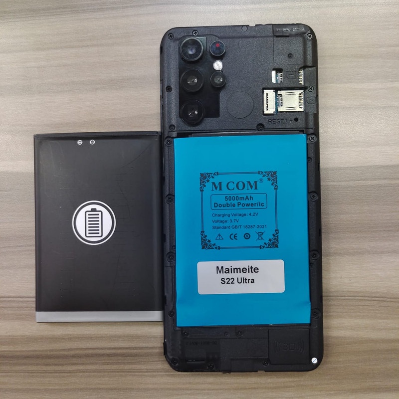 Jual [ 5000 Mah ] Battery Batere Batre Baterai Double Power Mcom Maimeite S22 Ultra Kapasitas ...