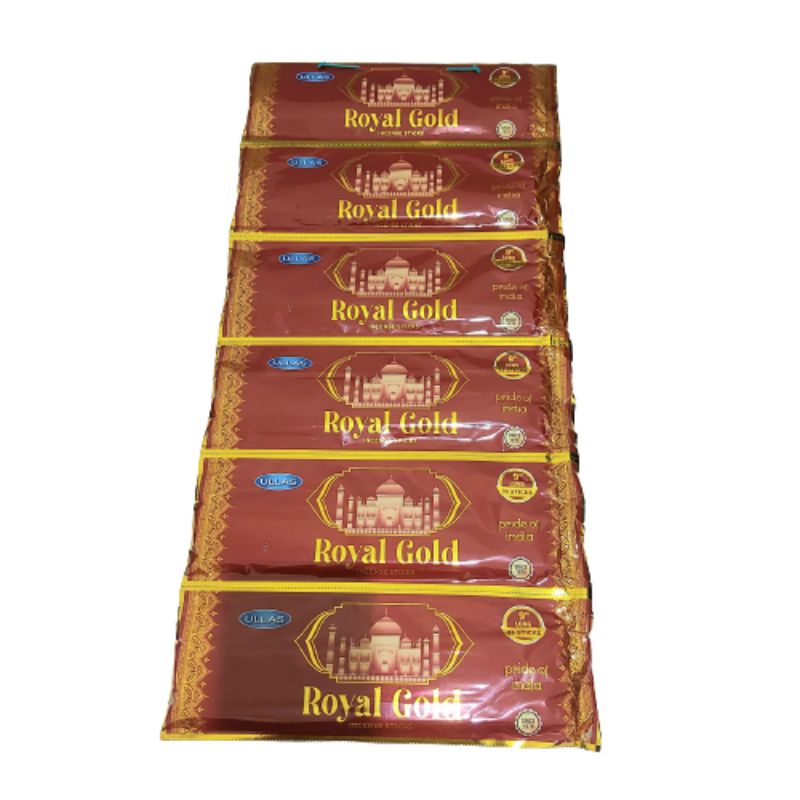 Jual Dupa India Aromaterapi Ullas Vividha Royal Gold 6s Renteng ...