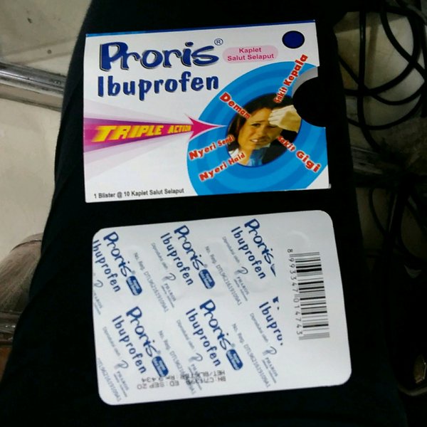 Jual PRORIS TABLET 200 MG PER STRIP ISI 10 TABLET | Shopee Indonesia