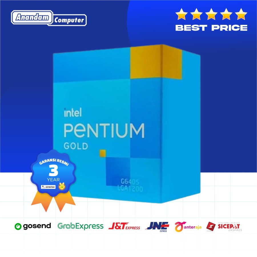 Jual Intel Pentium Gold G6405 BOX | Shopee Indonesia