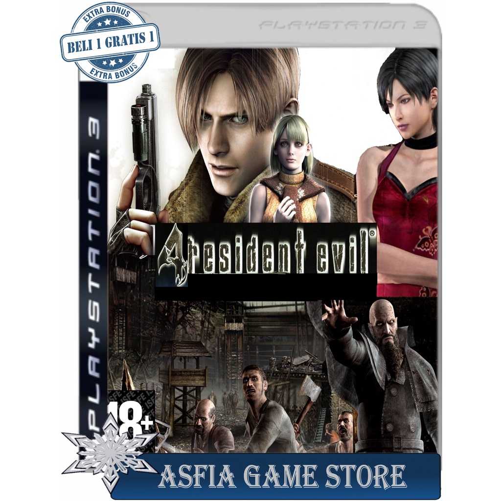 Jual RESIDENT EVIL 4 DVD Kaset Game PS3 PKG CFW HEN MULTIMAN | Shopee ...