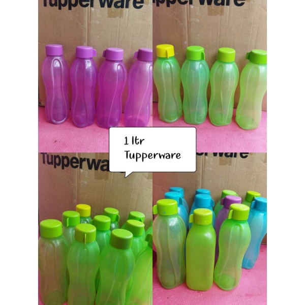 Jual PROMO!!! Botol 1 ltr Tupperware second | Shopee Indonesia