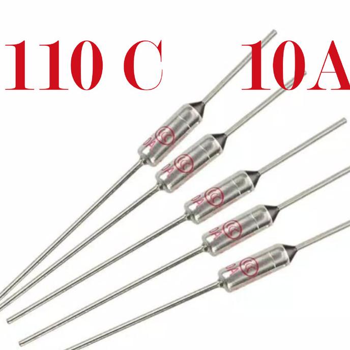 Jual Sekring Suhu 110C 110 C 10A Termofuse Thermofuse Thermo Fuse Magic ...