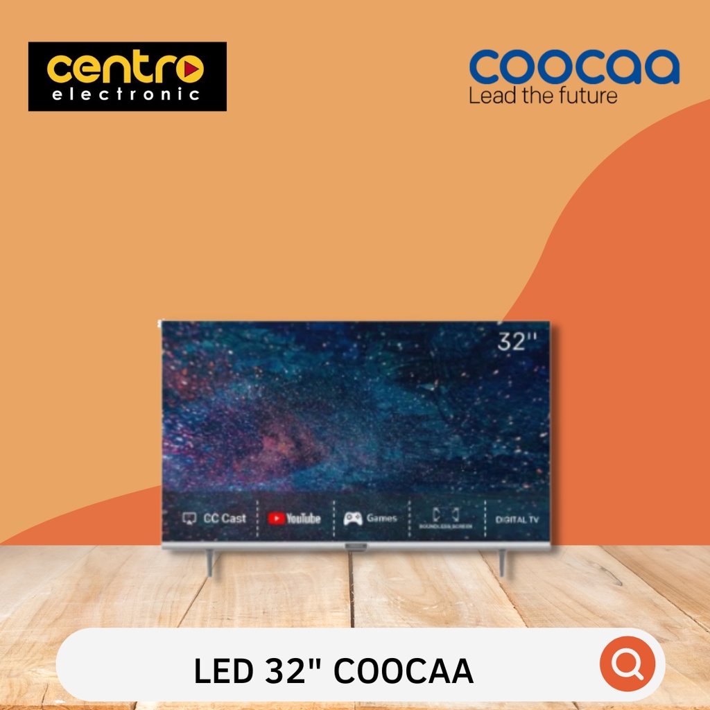 Jual COOCAA DIGITAL SMART LED TV 32" INCH 32S3U | Shopee Indonesia