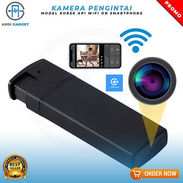 Jual SPY CAM KAMERA PEMANTIK WIFI SPY K6 CAM SPY CAMERA LIGHTER K6 ...