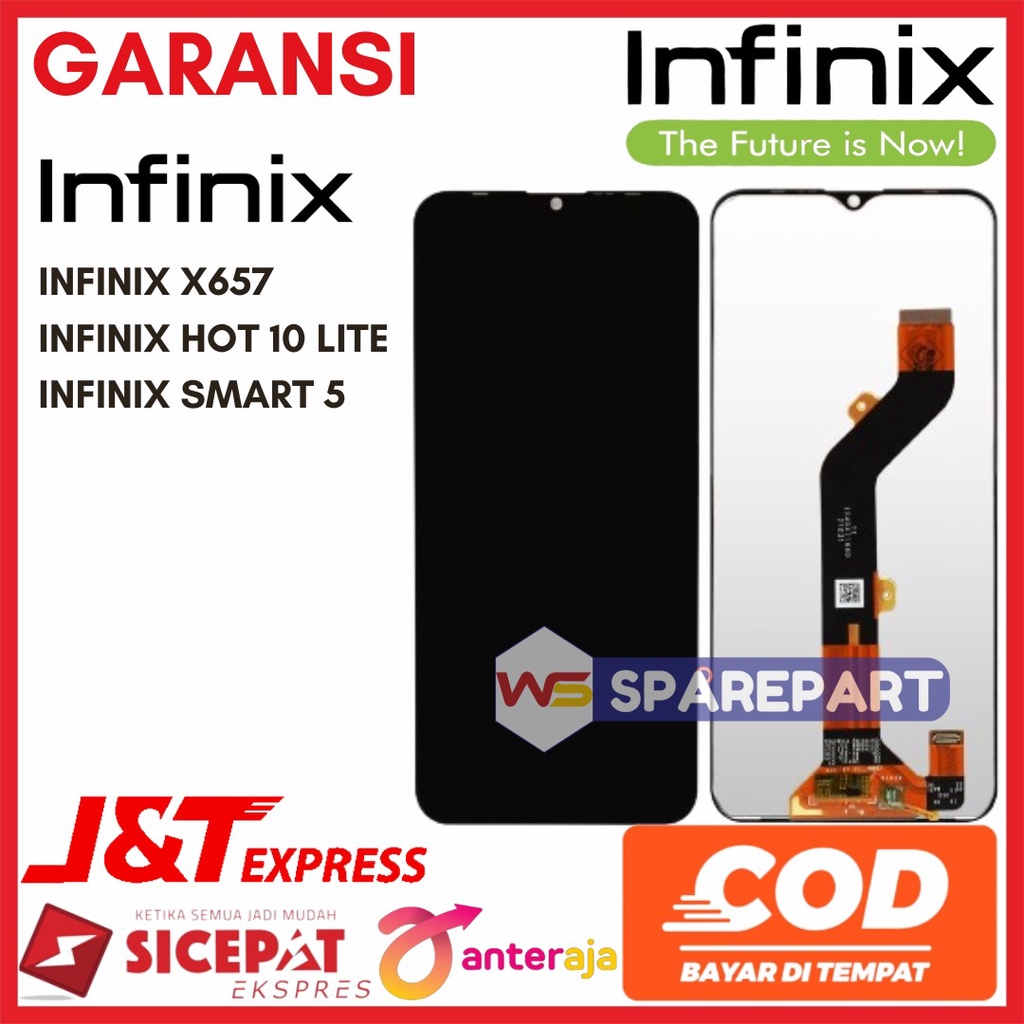 Jual LCD TOUCHSCREEN INFINIX SMART 5 - X657 - X657C - X657B - ORIGINAL FULLSET | Shopee Indonesia