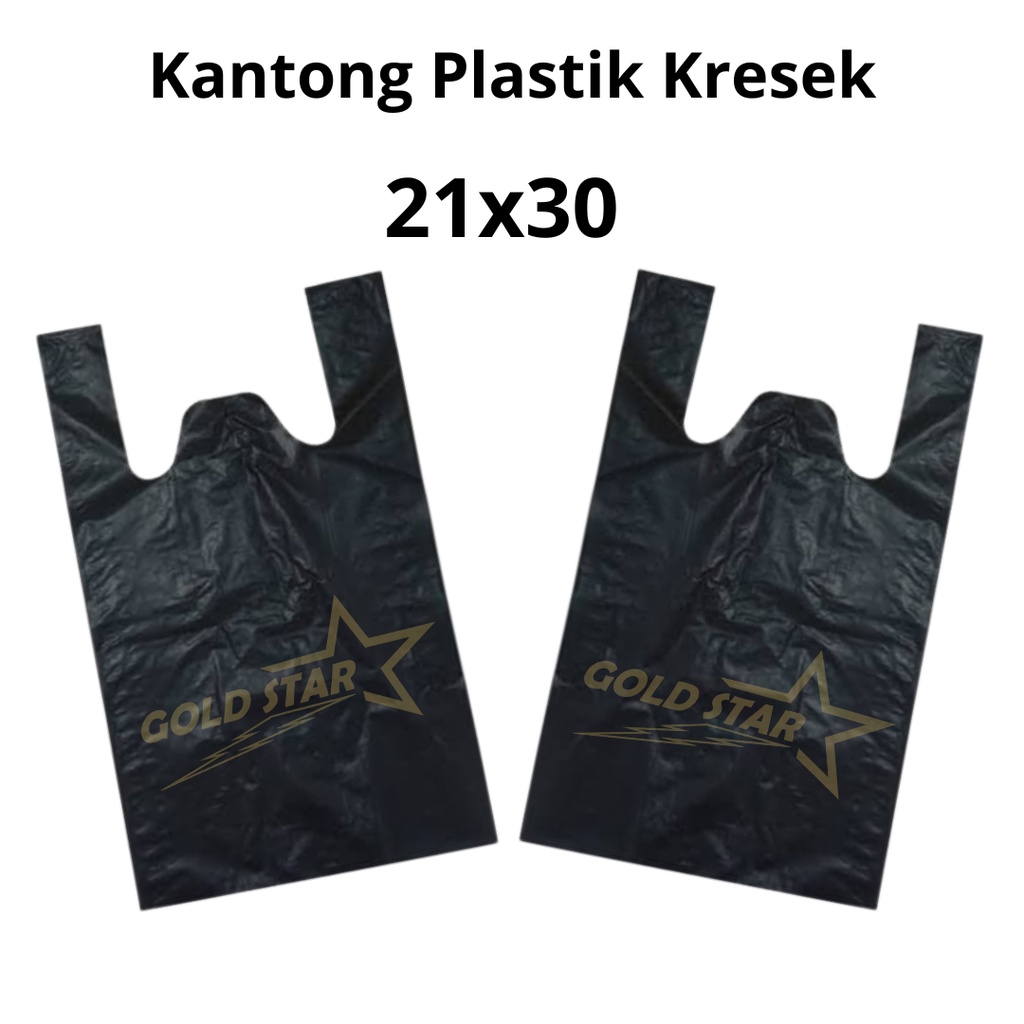 Jual Kantong Plastik Kresek 21x40 Tas Kresek Hitam Kresek Murah ...