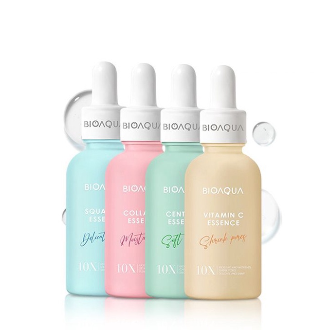 Jual Bio Aqua Bioaqua 10X Essence Serum Collagen | Vit C | Centella ...