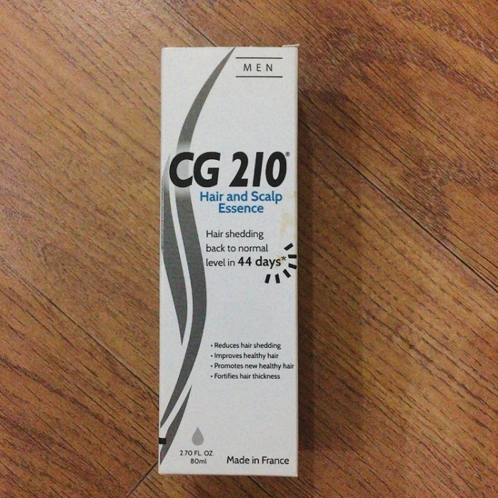 Jual CG210 - CG 210 hair and scalp essence men 80 ml | Shopee Indonesia