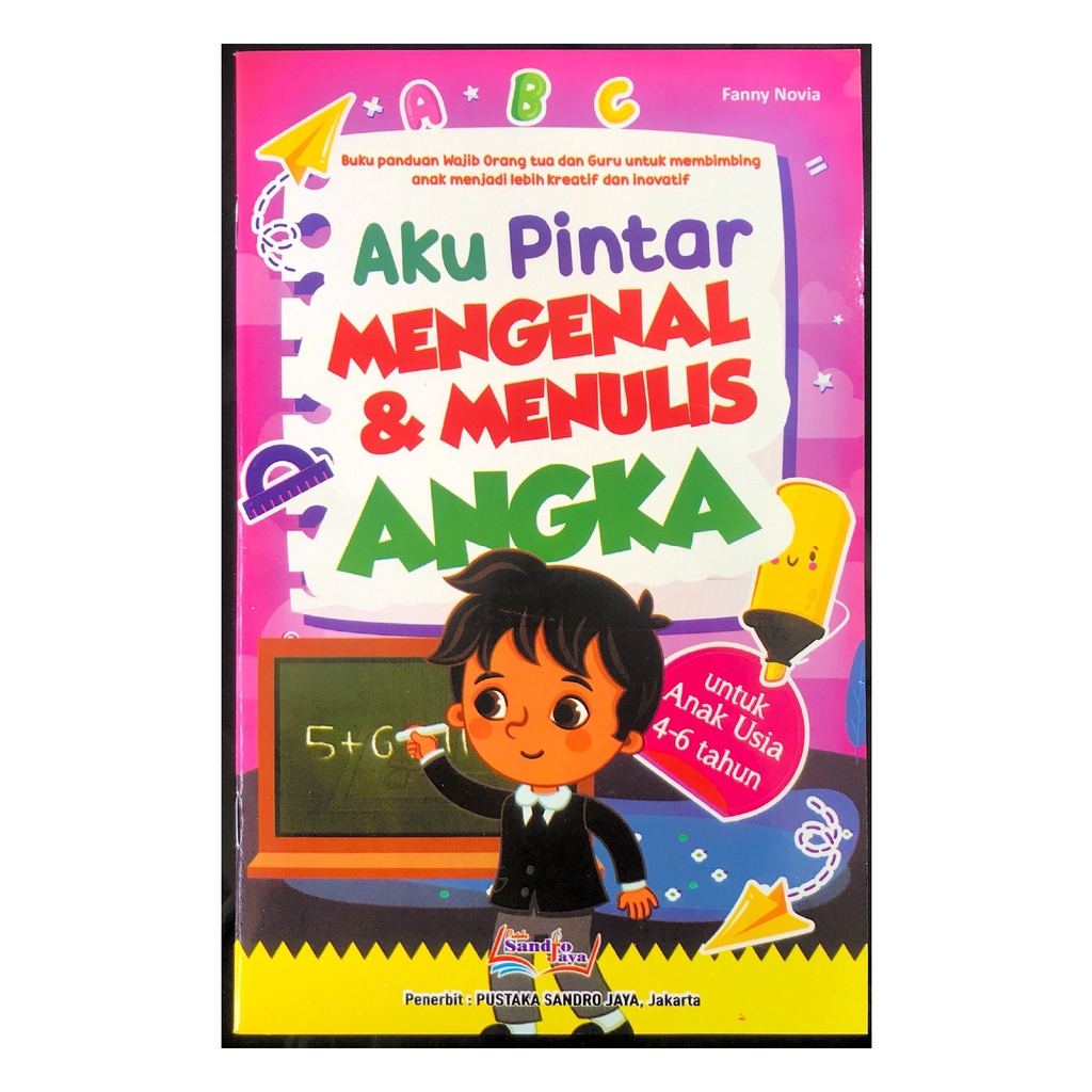 Jual Buku Aku Pintar Mengenal dan Menulis Angka Pustaka Sandro | Shopee ...