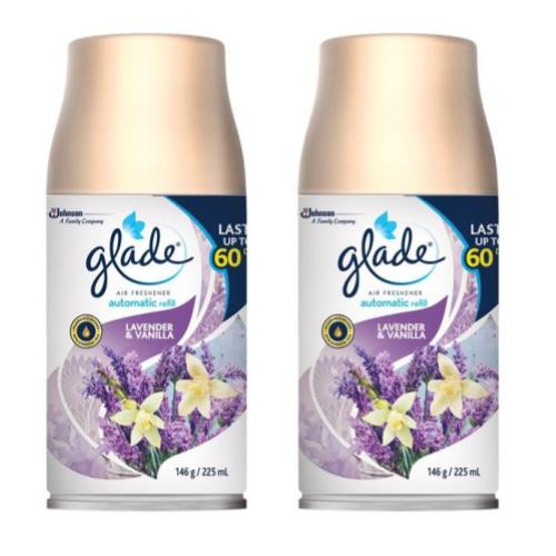 Jual Glade Matic Spray Air Freshener Lavender Refill 146 gr / 225 ml x ...