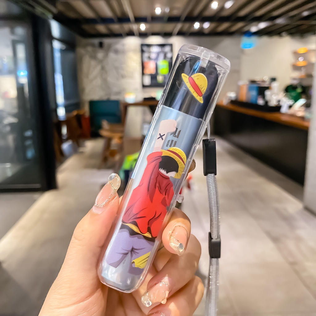 Jual [RELX Case] Infinity case transparent cartoon pattern metal strap ...