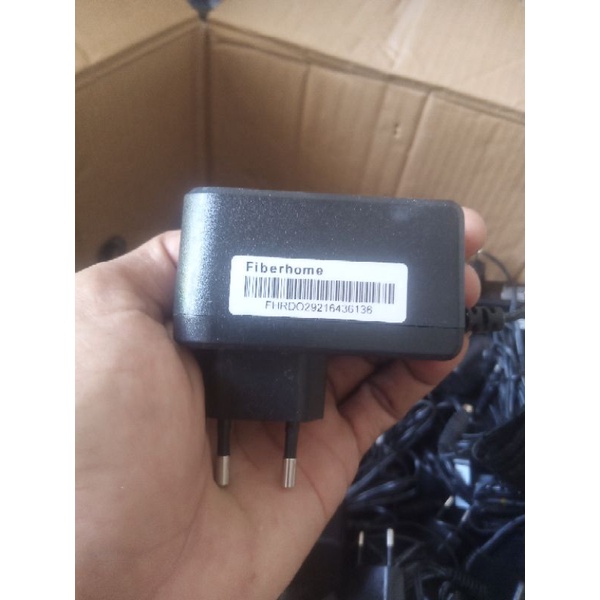 Jual adaptor bawaan ont & stb ori 12volt 1,5amper | Shopee Indonesia