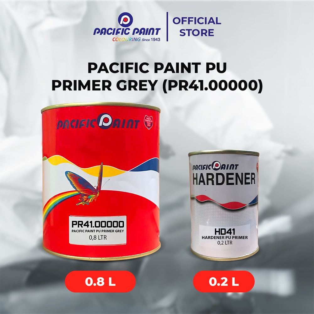 Jual PACIFIC PAINT PU PRIMER GREY (PR41.00000) | Shopee Indonesia