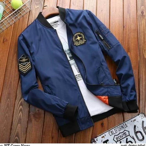 Jual ZET Bomber || Bomber Jacket || Jacket Pilot (KODE F9054) | Shopee ...