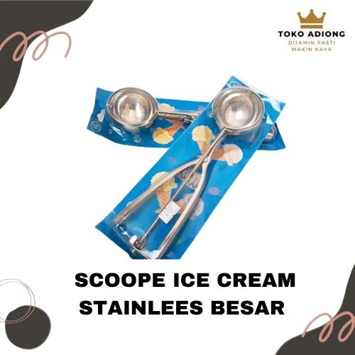 Jual Scope Ice cream stainless Besar | Shopee Indonesia