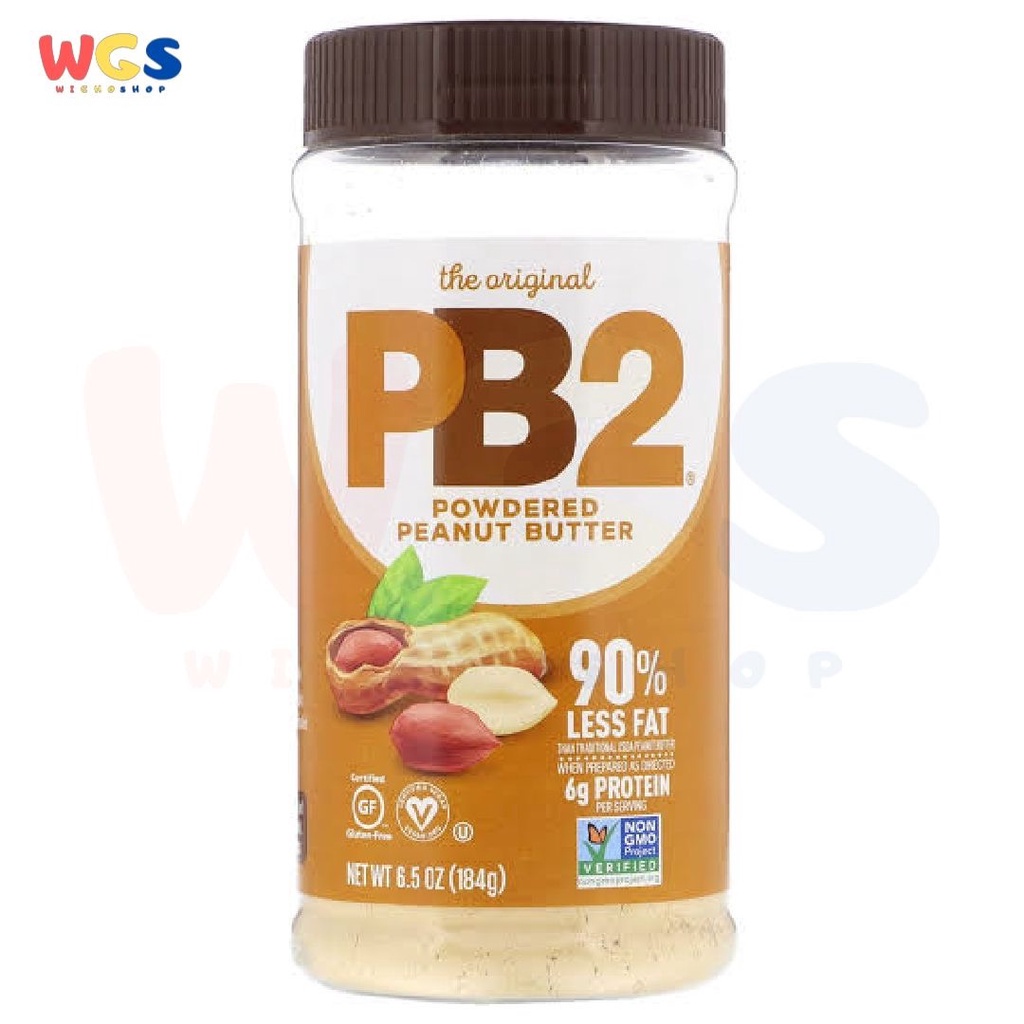 Jual PB2 Original Powdered Peanut Butter 90% Less Fat 184g | Shopee ...