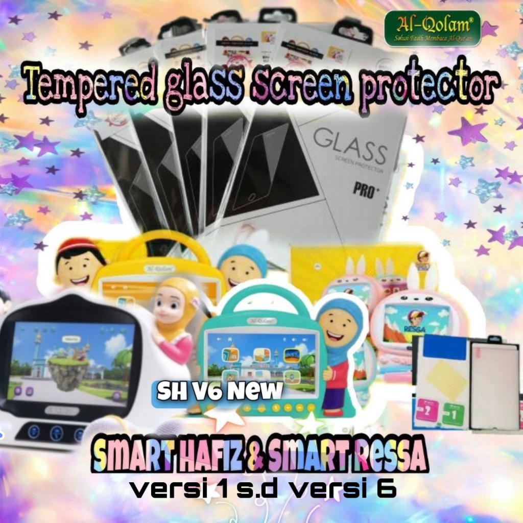 Jual Tempered Glass screen protector smart hafiz versi 6/ 5/ 4/ 3/ 2 ...