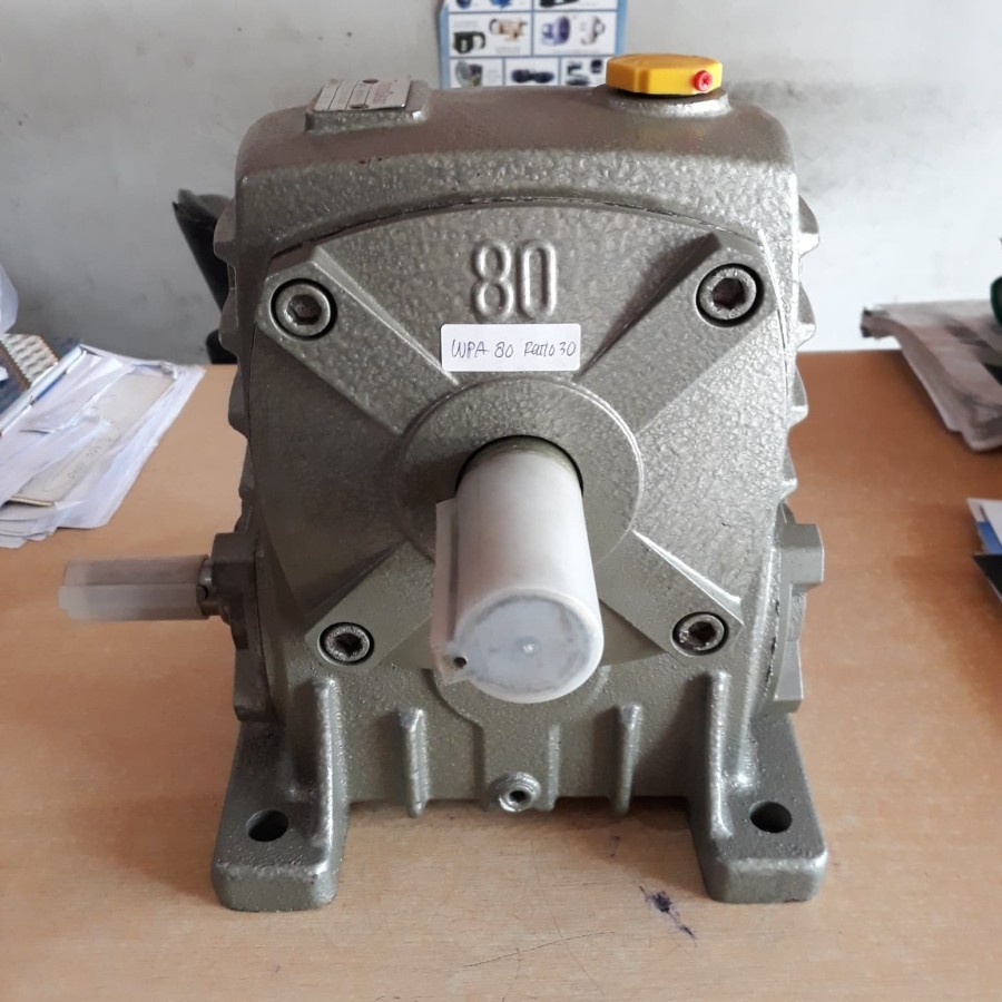 Jual Speed Reducer Gear Box WPA 80 Ratio 10 - 60 GEARBOX | Shopee Indonesia