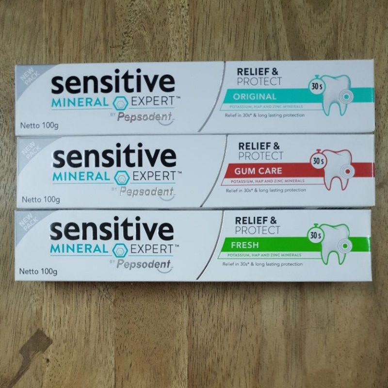 Jual Pepsodent Sensitive Expert 4 Variants ( Fresh, Gum Care, Whitening ...