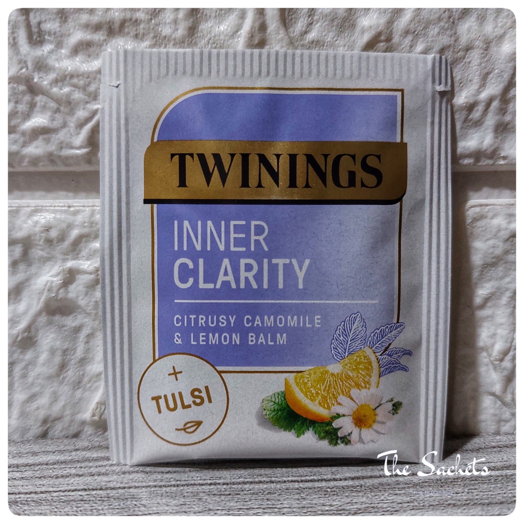 Jual Twinings Inner Clarity Citrus Camomile & Lemon Balm + Tulsi Sachet ...
