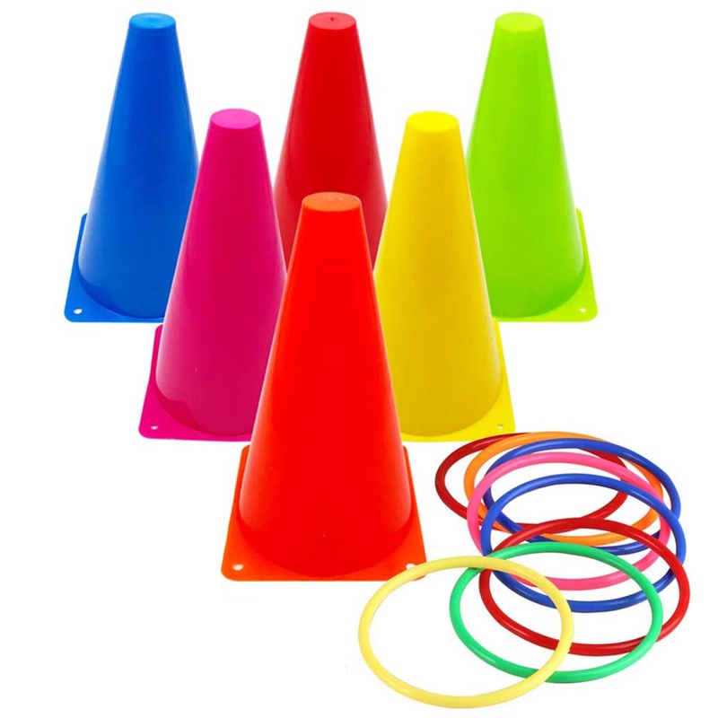 Jual Mainan Lempar Ring Kerucut Latihan Olahraga Anak | Shopee Indonesia