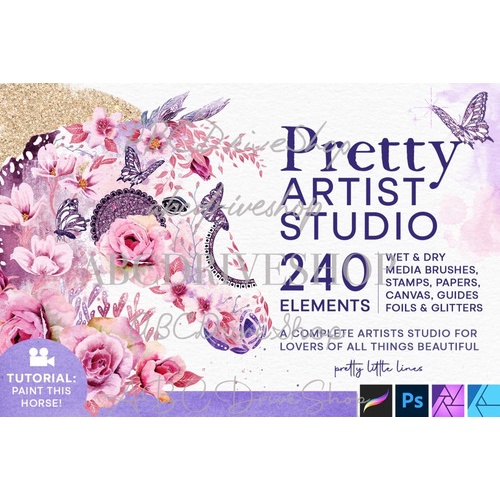 Jual Procreate Brush - Pretty Artist Studio | Shopee Indonesia