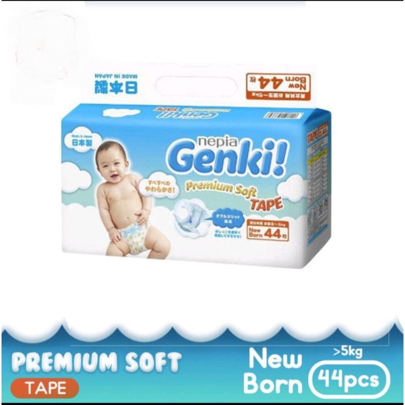 Jual Nepia Genki New Born | Shopee Indonesia