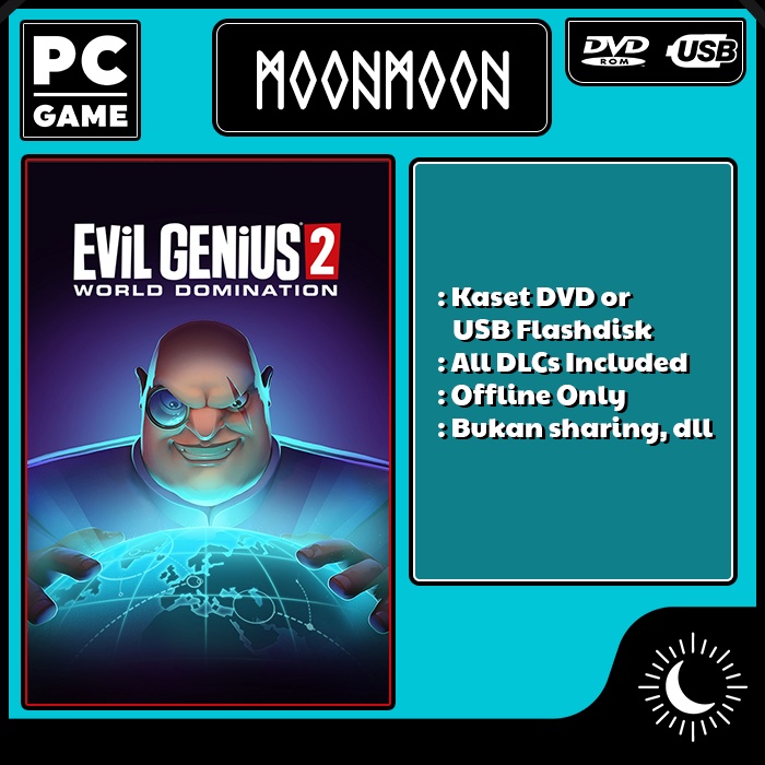 Jual Evil Genius 2 Deluxe Edition (2020) Full DLCs Game PC | Shopee ...